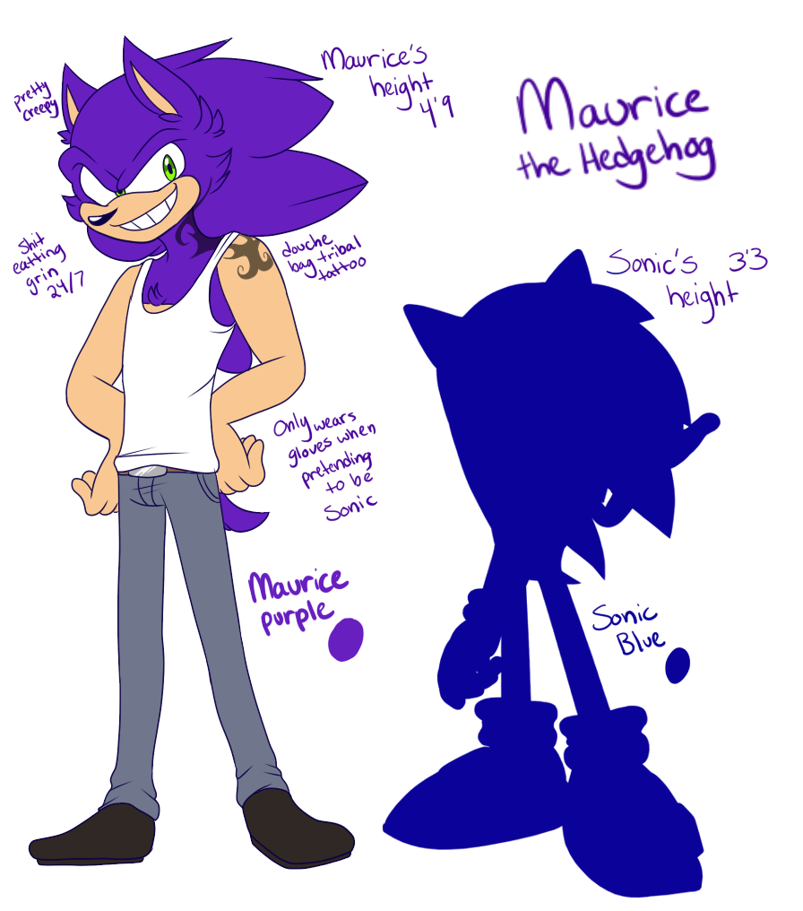Maurice The Hedgehog by Mocha-Sally on DeviantArt