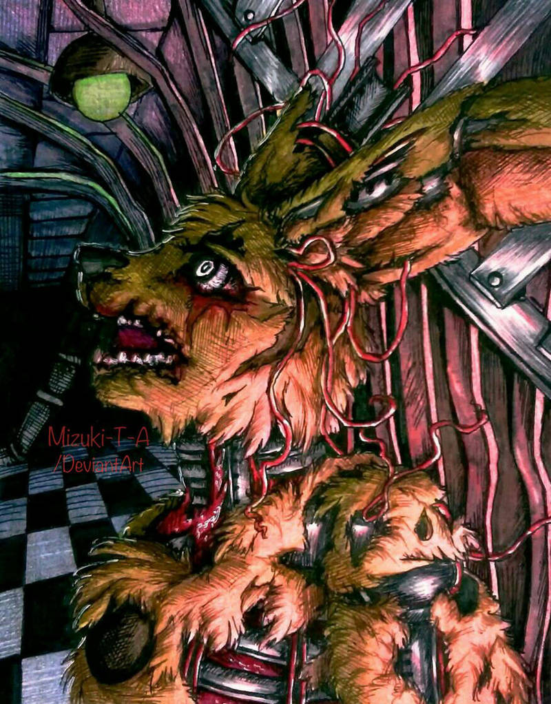 Springtrap's whimper / FNaF 3 by Mizuki-T-A on DeviantArt