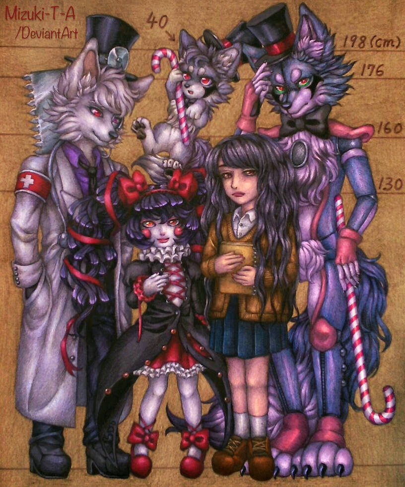 Height chart of my original characters by Mizuki-T-A on DeviantArt