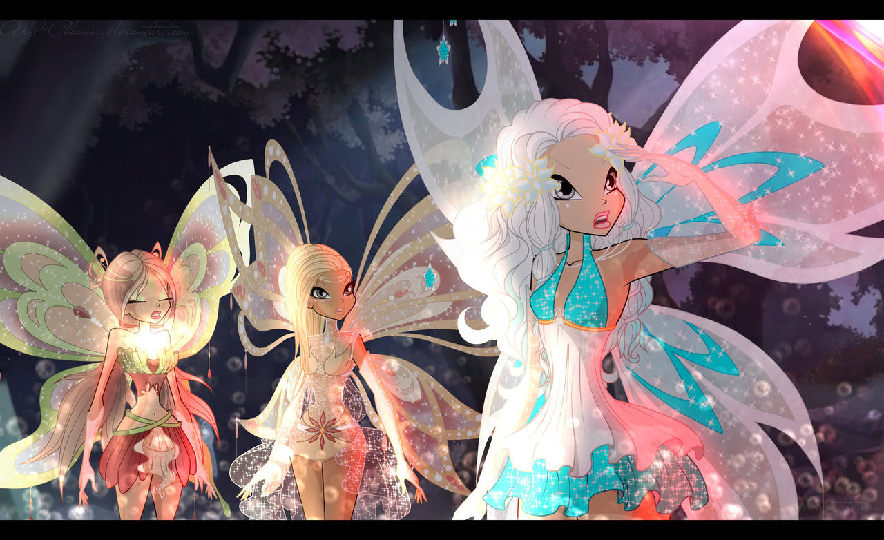[Screenshot Redraw] Enchantix Fairies by Aryl-Phoenix on DeviantArt