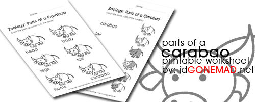 Parts of a Carabao by jdGONEMAD on DeviantArt