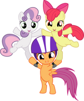 Cutie Mark Crusaders Hustlers by Jeatz-Axl on DeviantArt