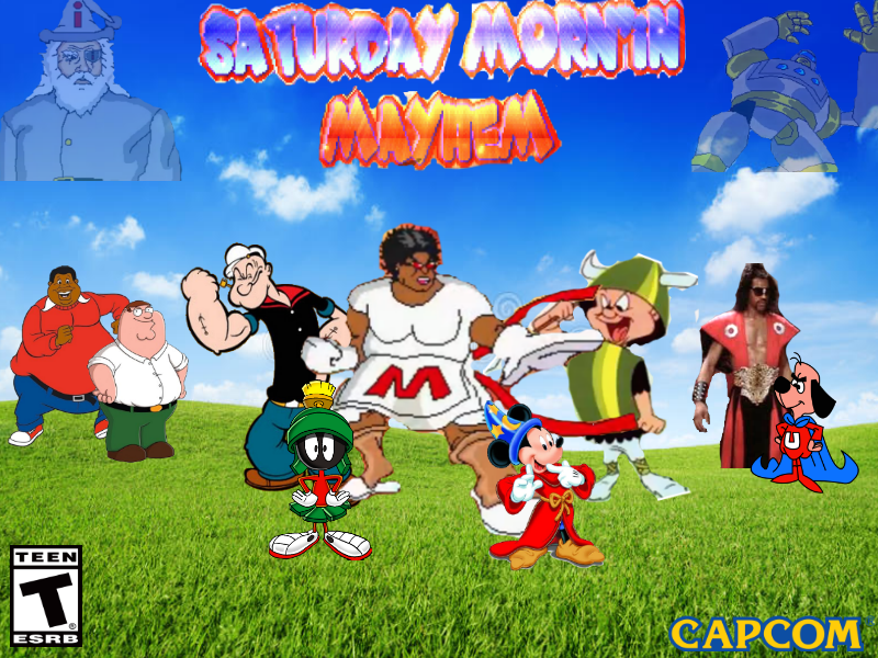 Mugen: Saturday Morning Mayhem, Game Cover by Evanh123 on DeviantArt