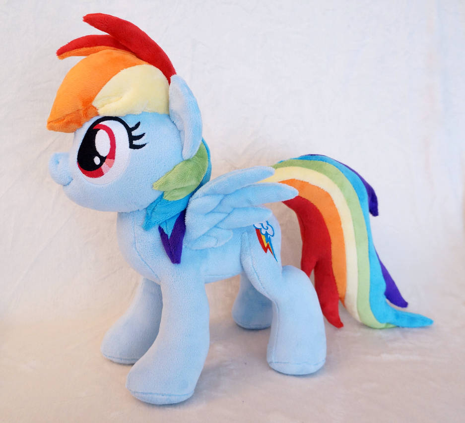 Rainbow Dash plush by FatalPlush on DeviantArt