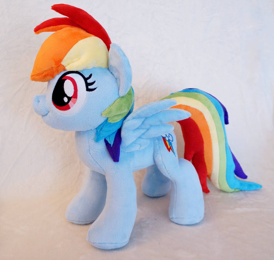 Rainbow Dash plush by FatalPlush on DeviantArt