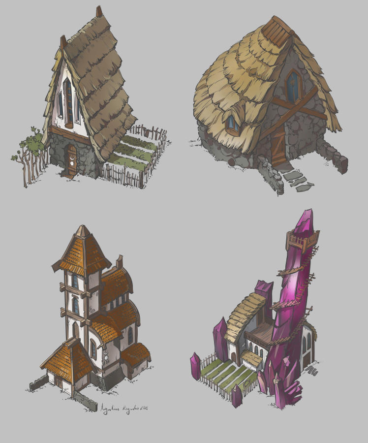 Castle Concepts by AugustinasRaginskis on DeviantArt