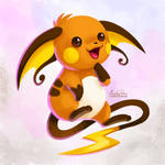 026 - Raichu by TsaoShin on DeviantArt