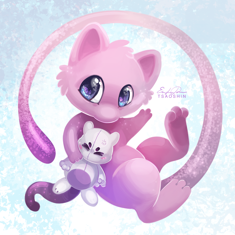 151 - Mew by TsaoShin on DeviantArt