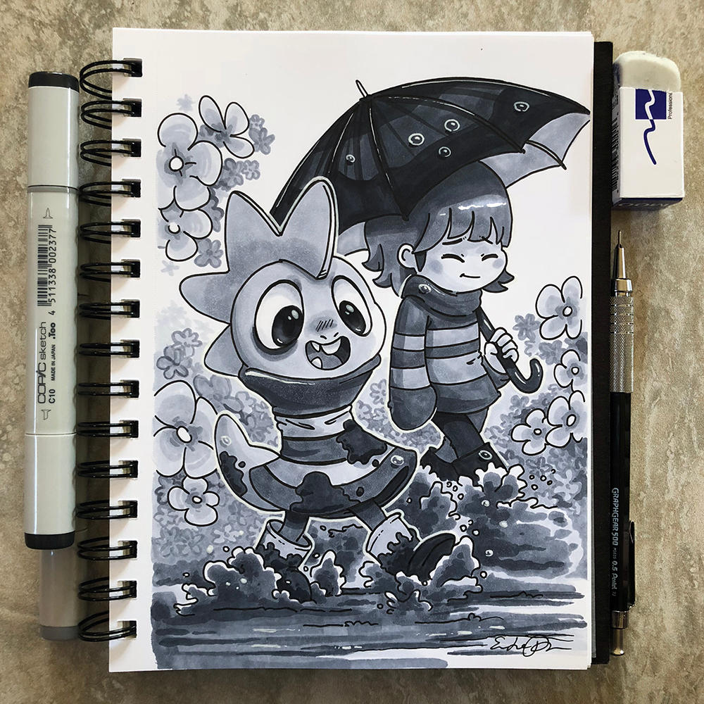 Inktober Day 29 - Double by TsaoShin on DeviantArt