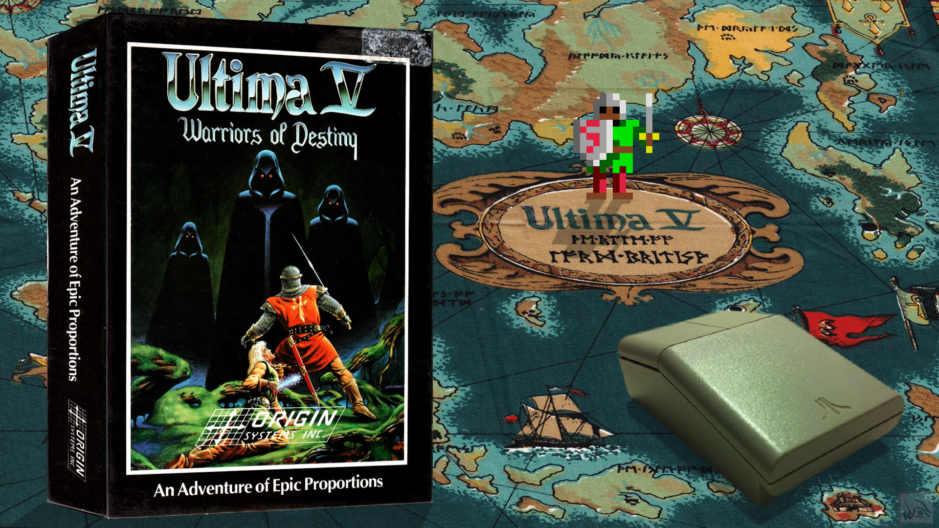 Box Art of Ultima V from Origin by Wasabim on DeviantArt