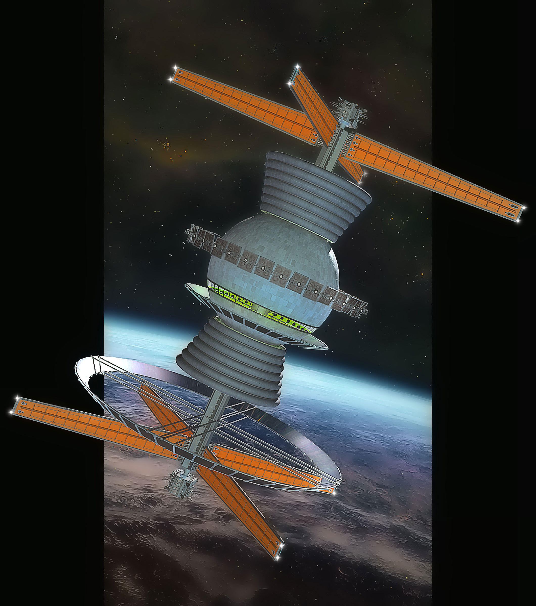 Sci-fi space stations favourites by Aquelion on DeviantArt