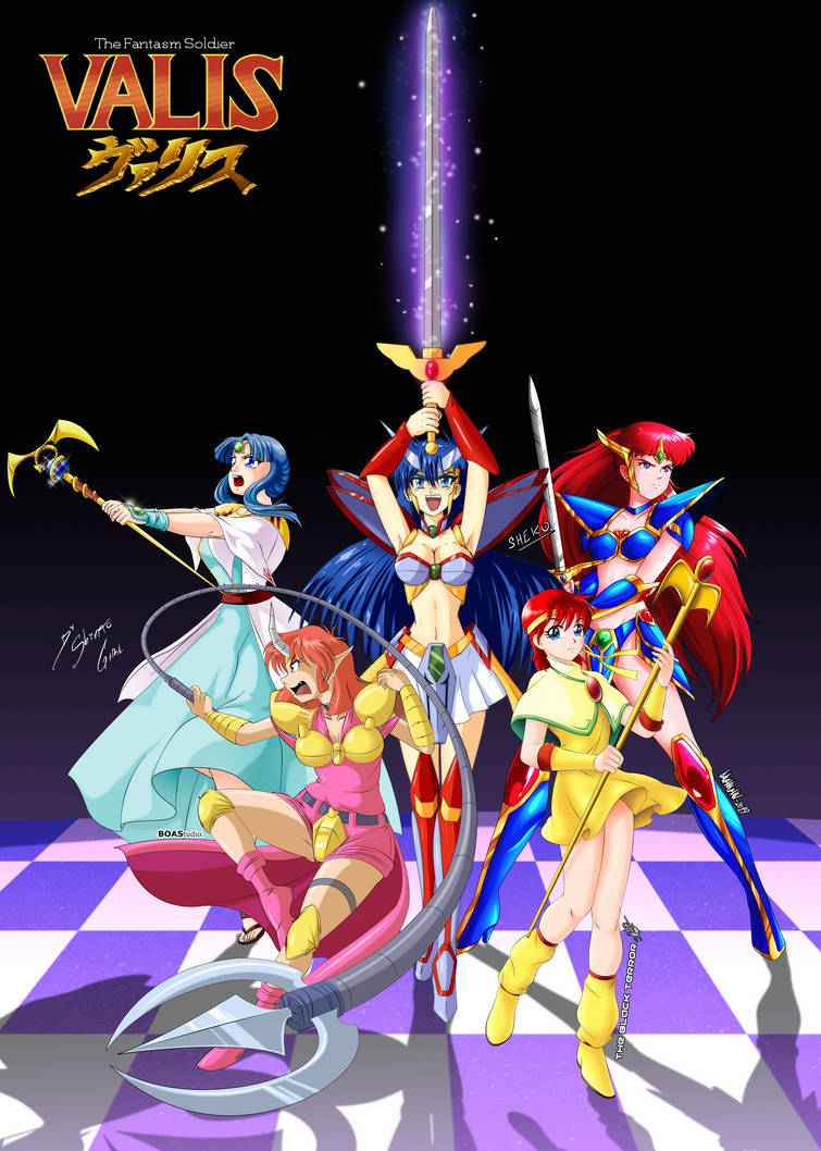 Mugen Senshi Valis - Collab by DANMAKUMAN on DeviantArt