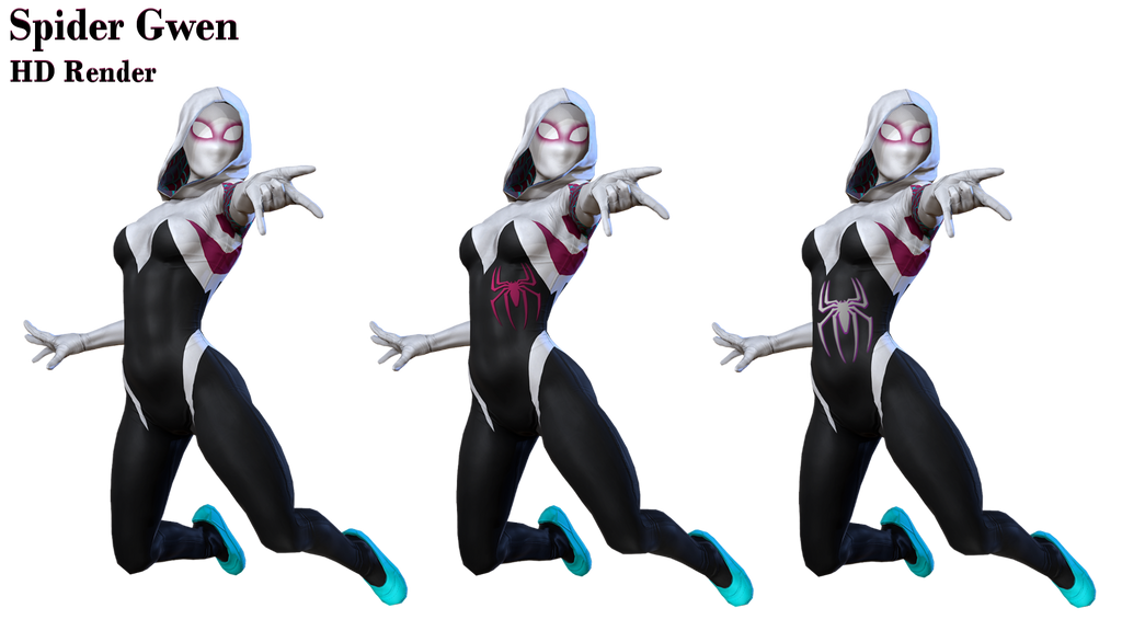Spider Gwen Render By Skills2800 On Deviantart