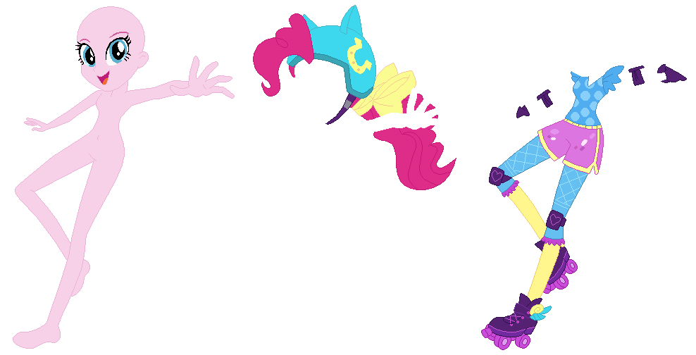 Fg Pinkie Pie Base By Selenaede On Deviantart