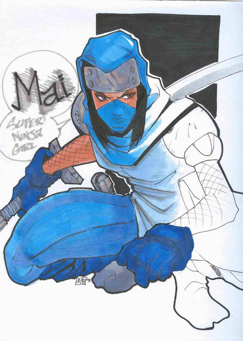 Super Ninja Blue by masta8 on DeviantArt