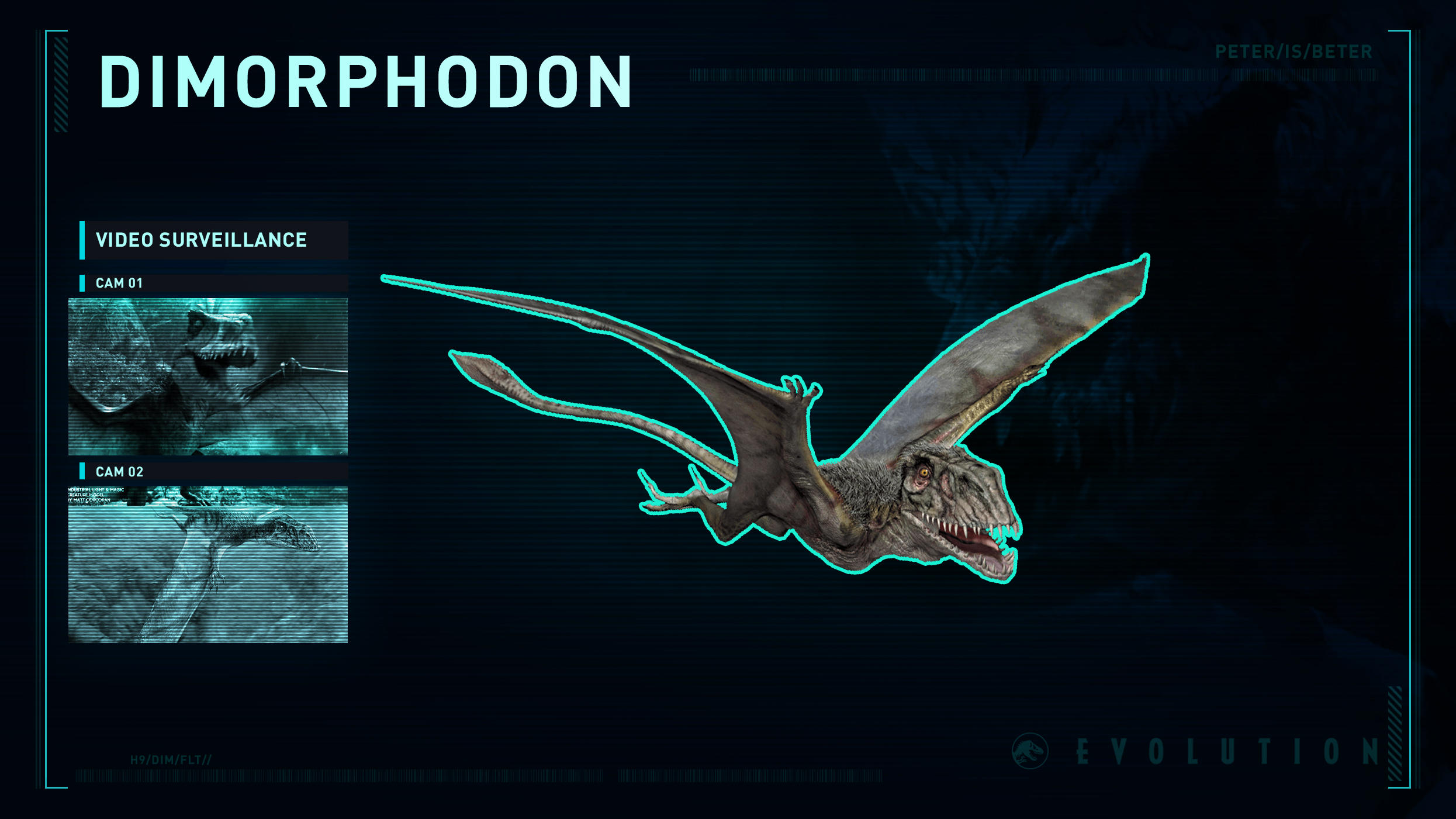 Jurassic World Evolution Dimorphodon by PeterisBeter on DeviantArt