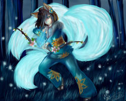 Yumiko from Brawlhalla Fanart by LemonEmpress on DeviantArt