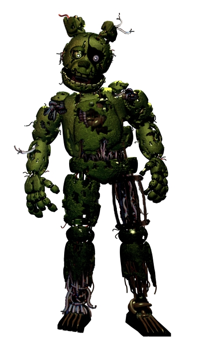 ClownLock (Springtrap + Ennard fusion) by DaHooplerzMan on DeviantArt