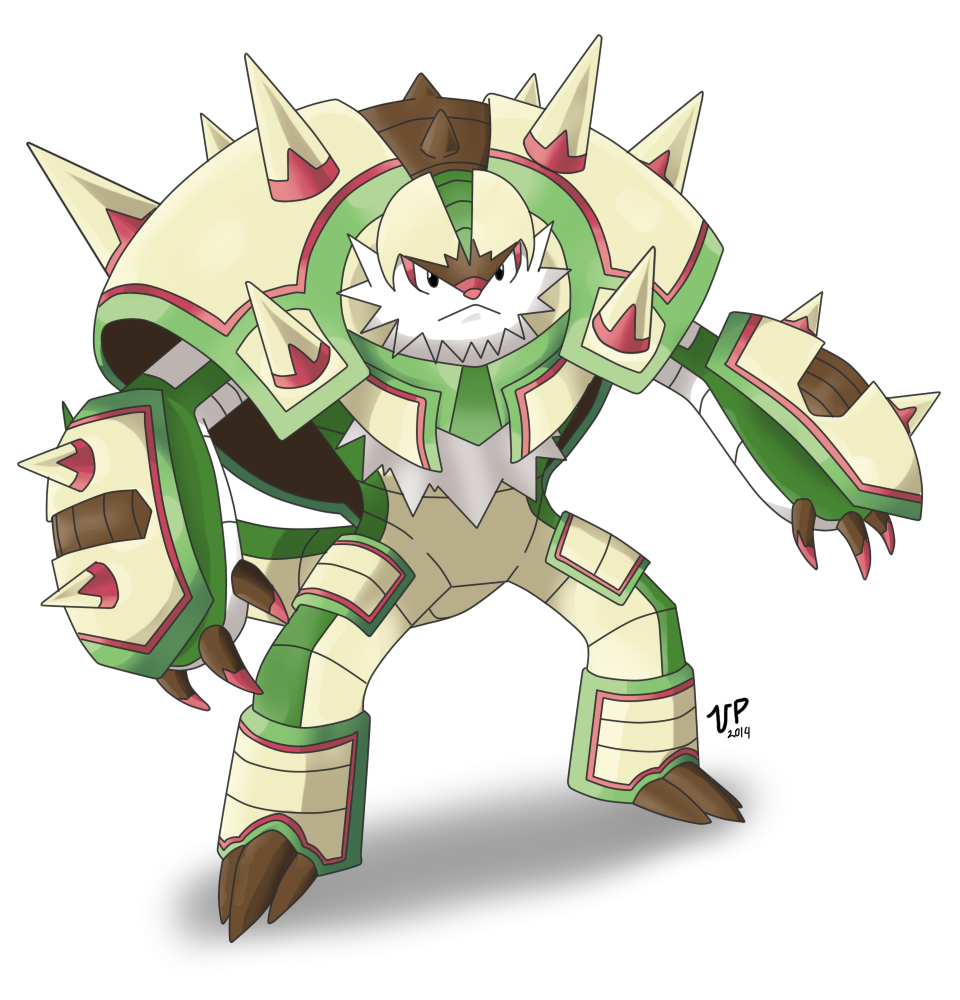 Mega Chesnaught by DragoonForce2 on DeviantArt