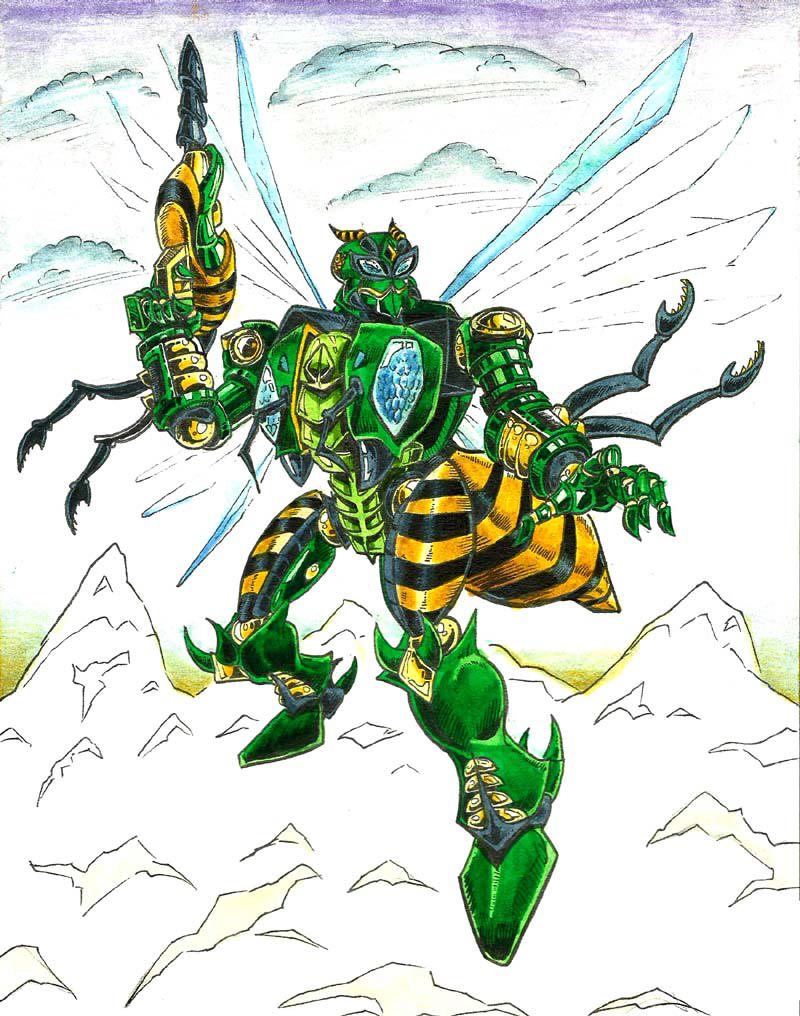 Transformers Beast Wars Waspinator (Fan Art) by Zobovor on DeviantArt