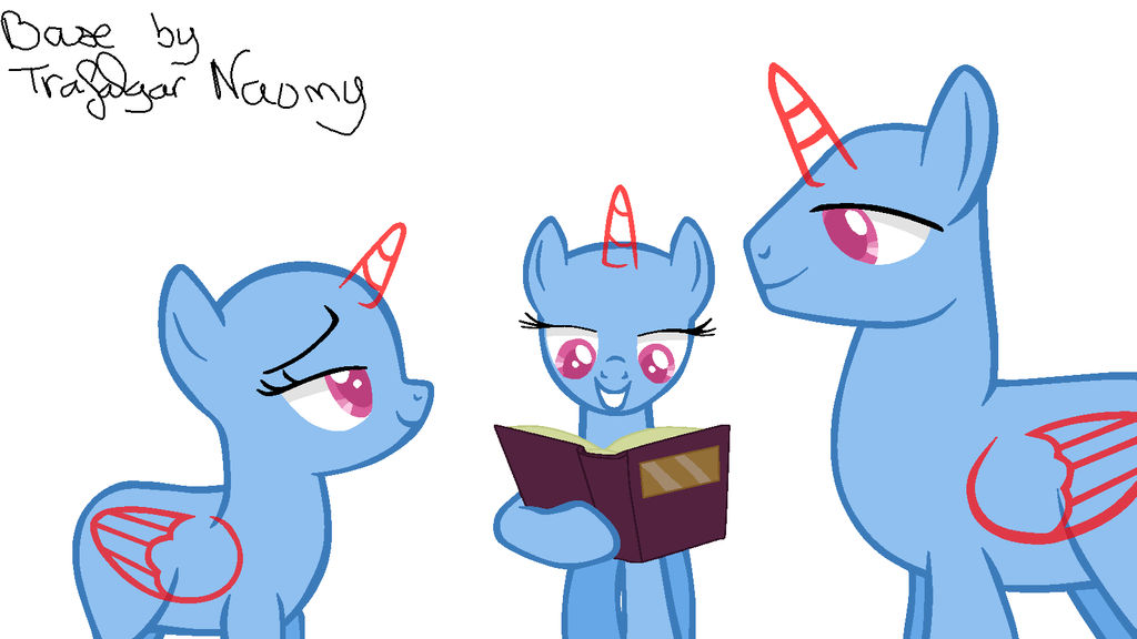 Mlp Base #4 I love you Forever by TrafalgarNaomy on DeviantArt
