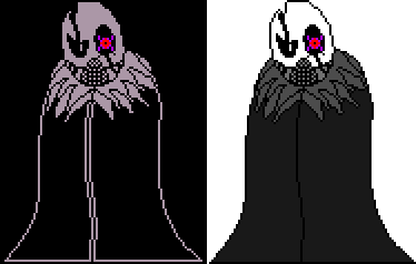 SO!Dusttale Gaster Sprite by NateT-G on DeviantArt