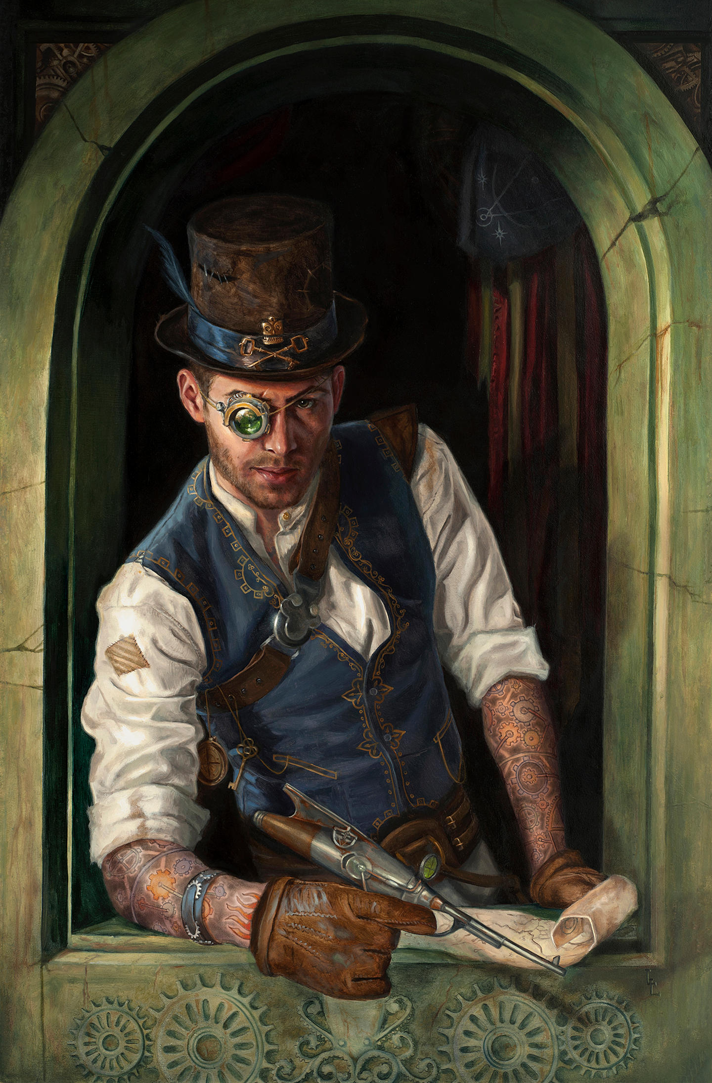 Portrait of Captain Rackham by LMessecar : r/ImaginarySteampunk