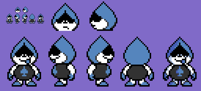 Lancer Overworld Sprites by EllistandarBros on DeviantArt