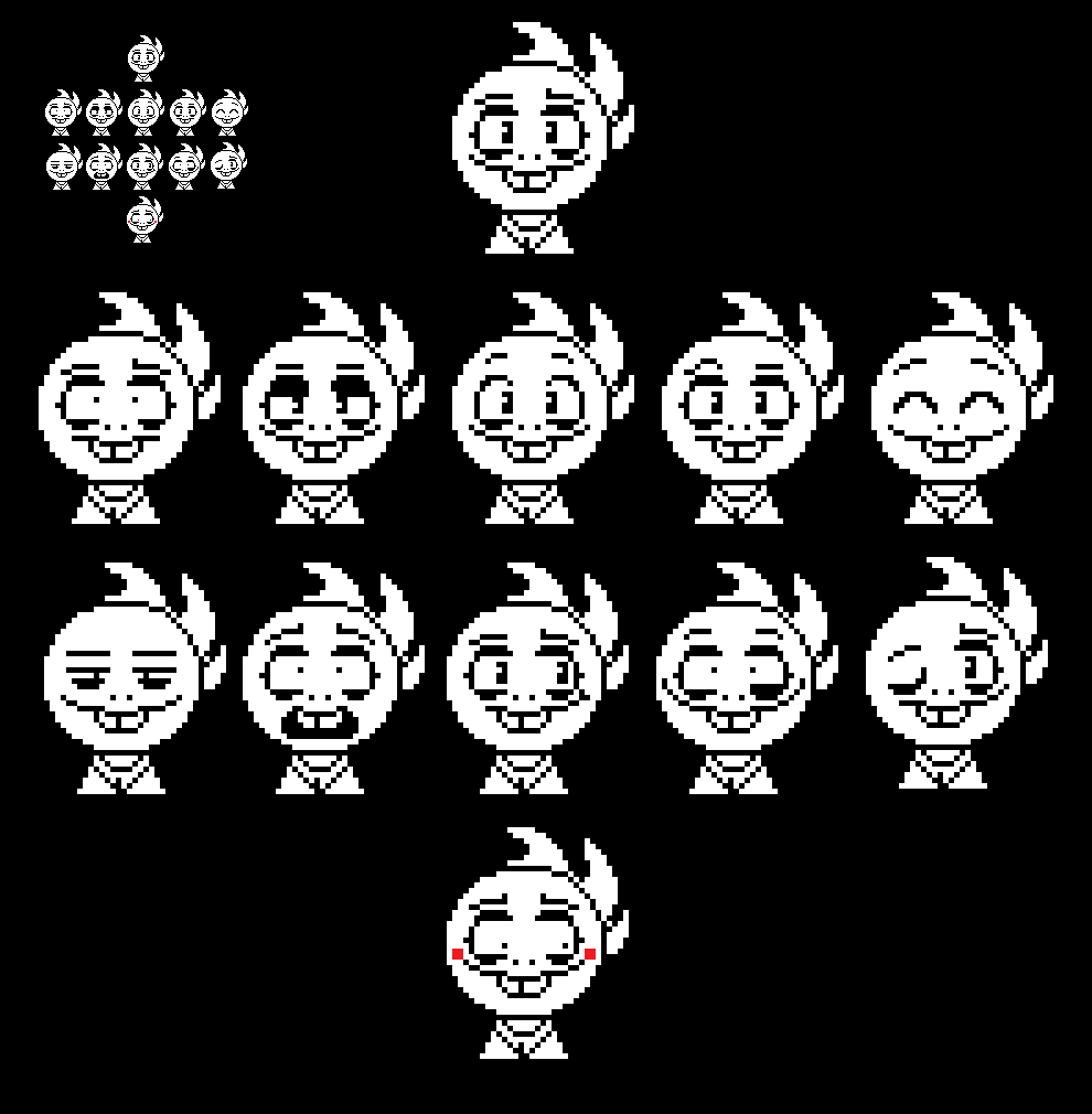 (Deltarune) Monster Kid Talk Sprites by EllistandarBros on DeviantArt