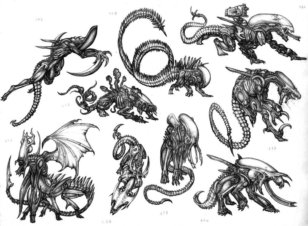 Aliens tribute II by Rodrigo-Vega on DeviantArt