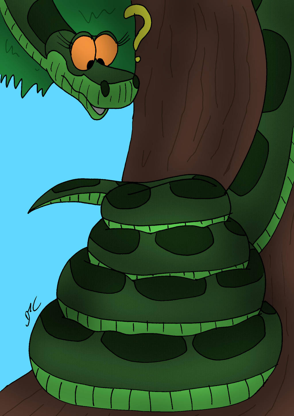 Kaa's Vacant Coils by Dan-the-Countdowner on DeviantArt