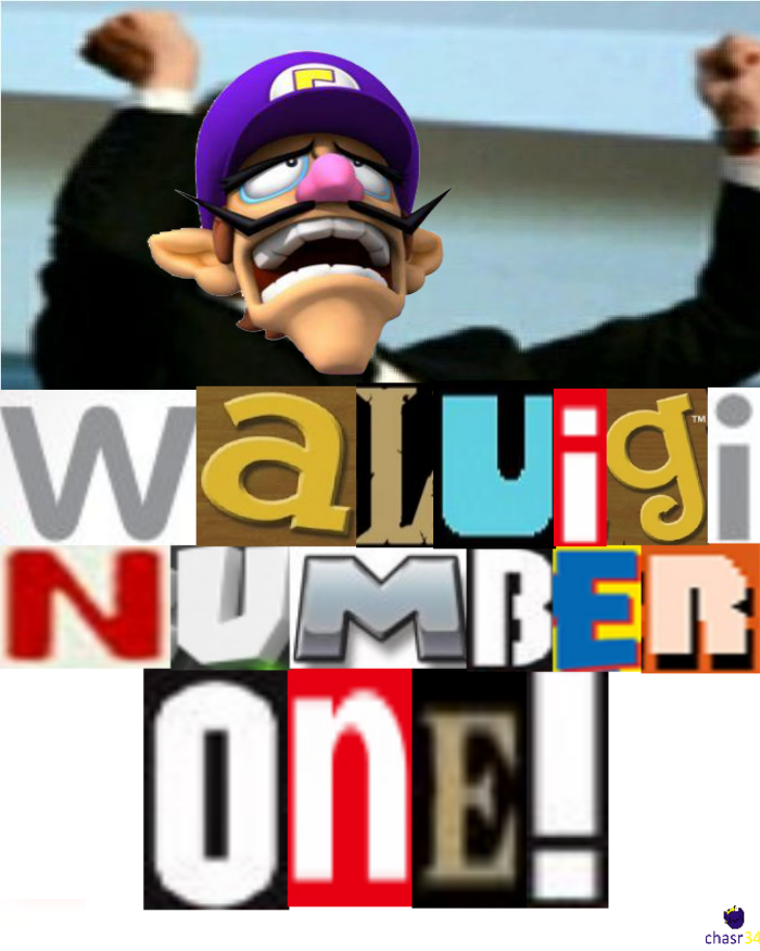 Super Smash Bros. Waluigi by P-Fritz on DeviantArt