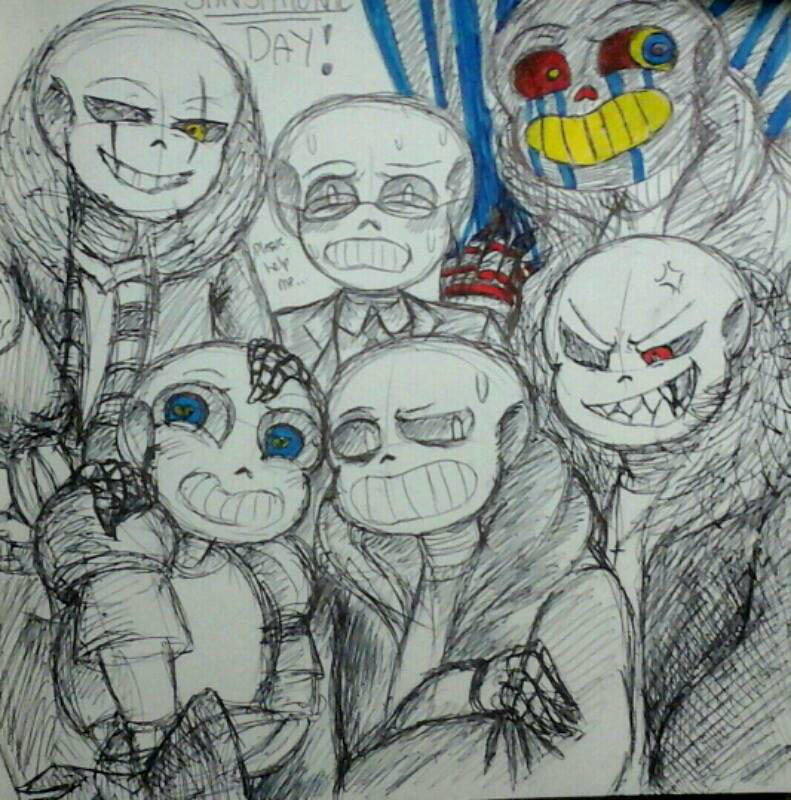 The Sans Family (Part1) by PeppermintSwag on DeviantArt