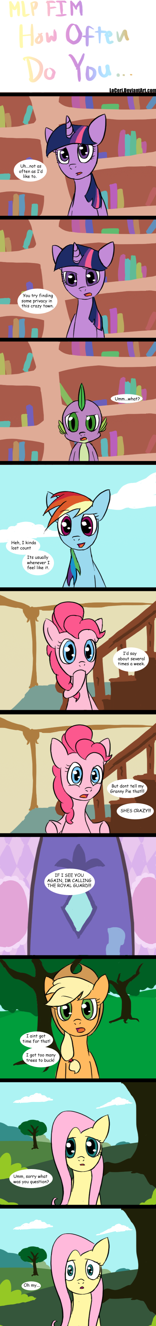MLP How Often Do You... by LoCeri on DeviantArt