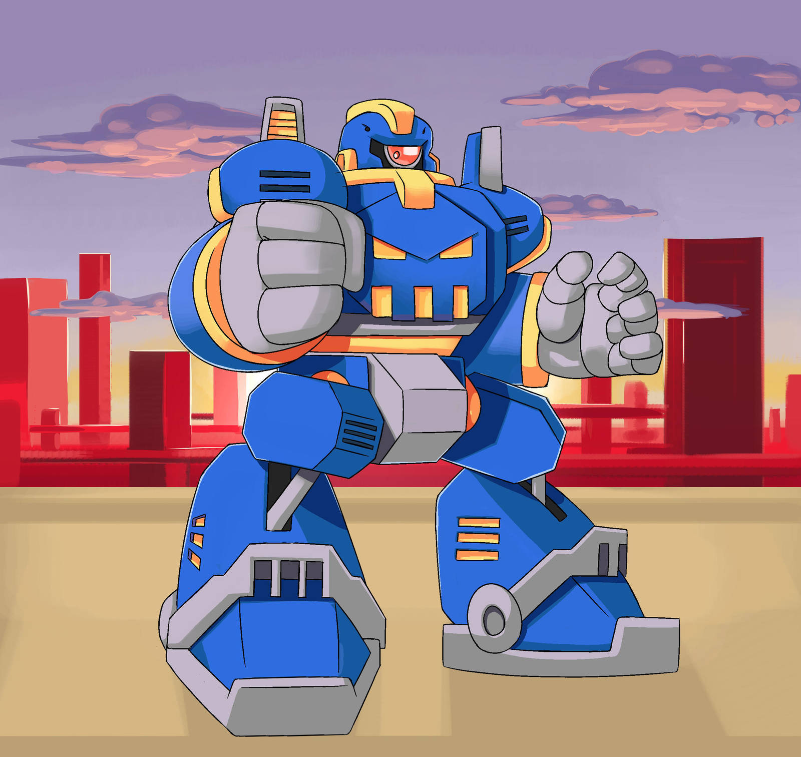 Mechaniloid Rager APL-G8 by MrApplegate on DeviantArt