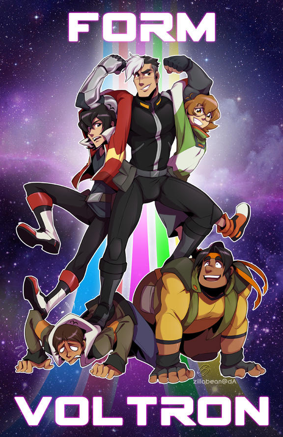 FORM VOLTRON by zillabean on DeviantArt
