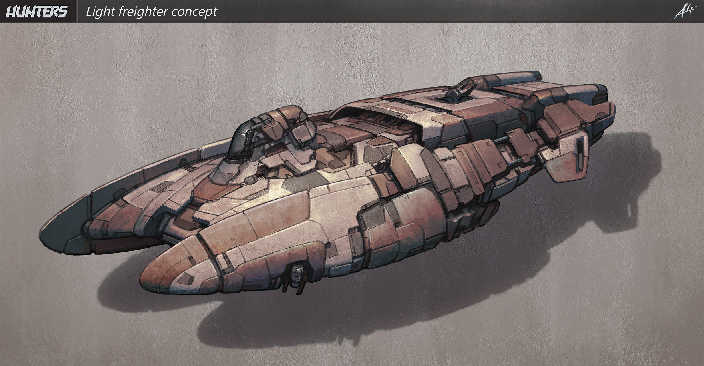 Light freighter concept, by Alfredo Dosztal : r/ImaginaryStarships