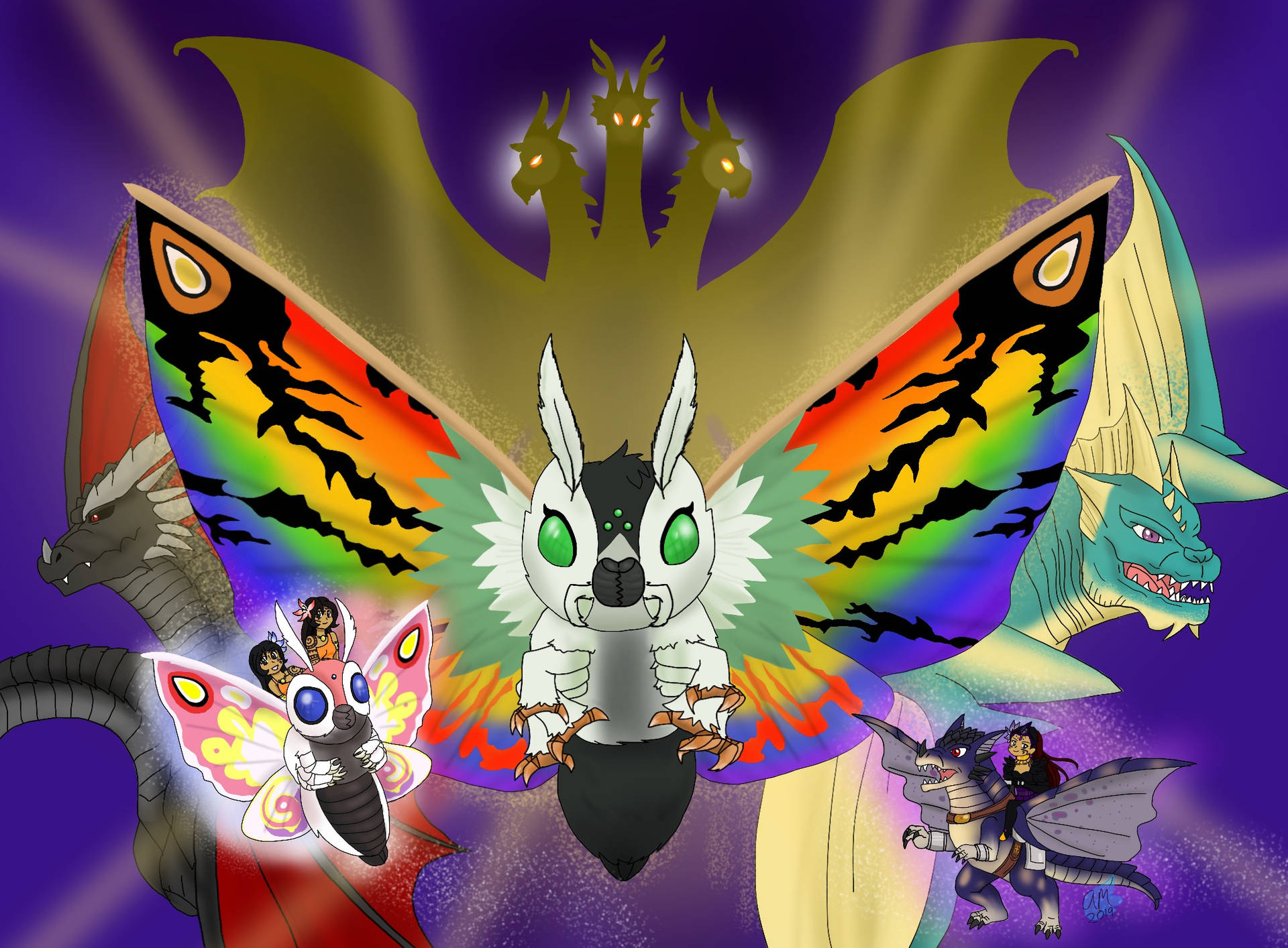 Rebirth of Mothra by FallenAngel5414 on DeviantArt