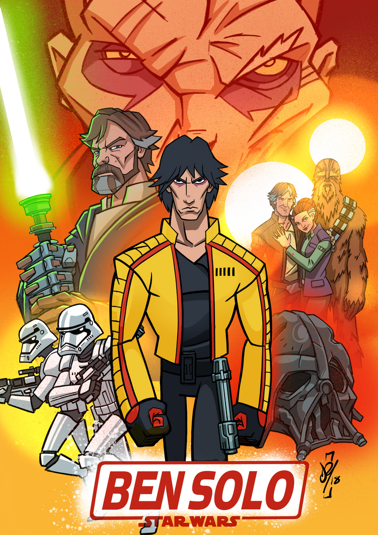 Ben Solo by DazTibbles on DeviantArt