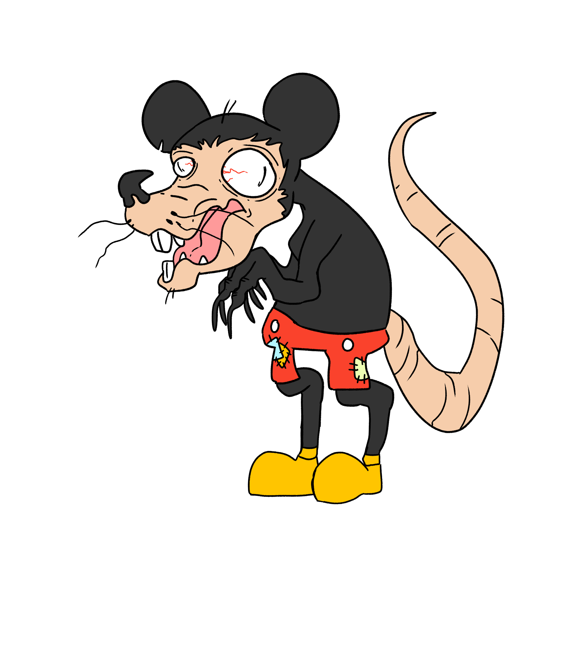 Rabies Mokey by Death--pawn on DeviantArt