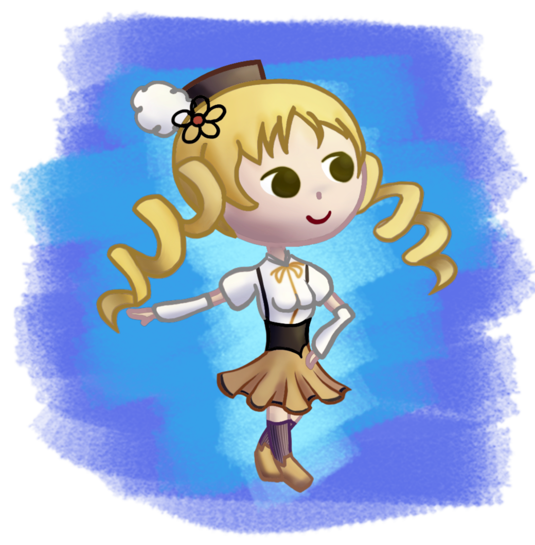 Chibi Mami Tomoe (Daily 39) by Aurora-Alley on DeviantArt