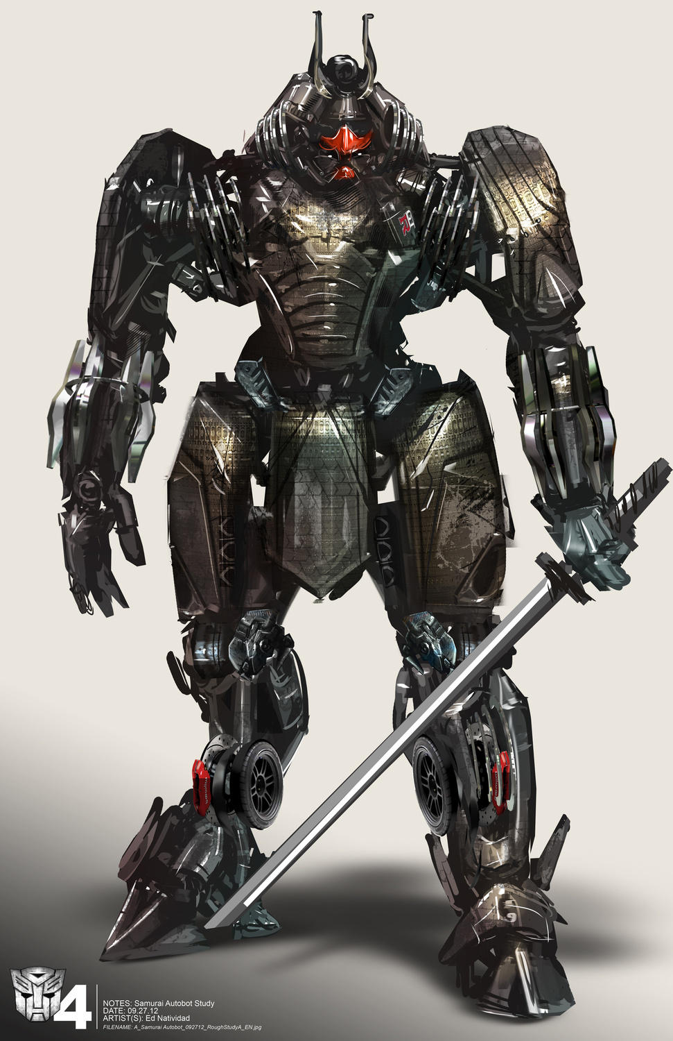 Transformers AoE Concept Art - Autobot Samurai by 4894938 on DeviantArt