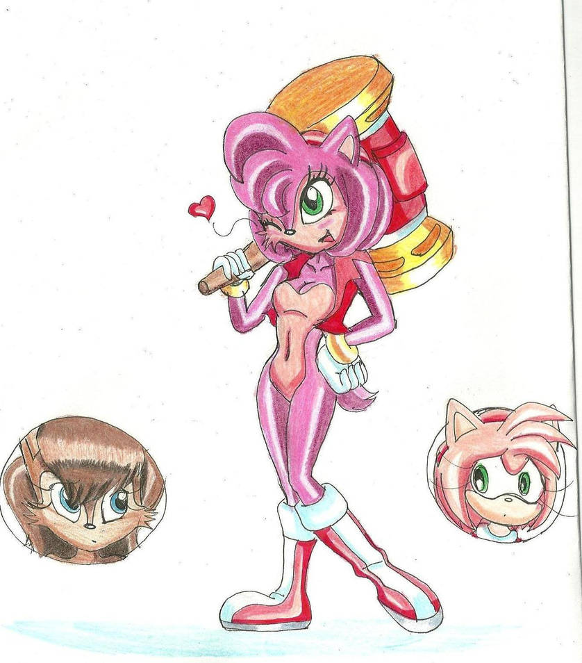 The Amy And Sallys Fusion By Rachelgilber On Deviantart