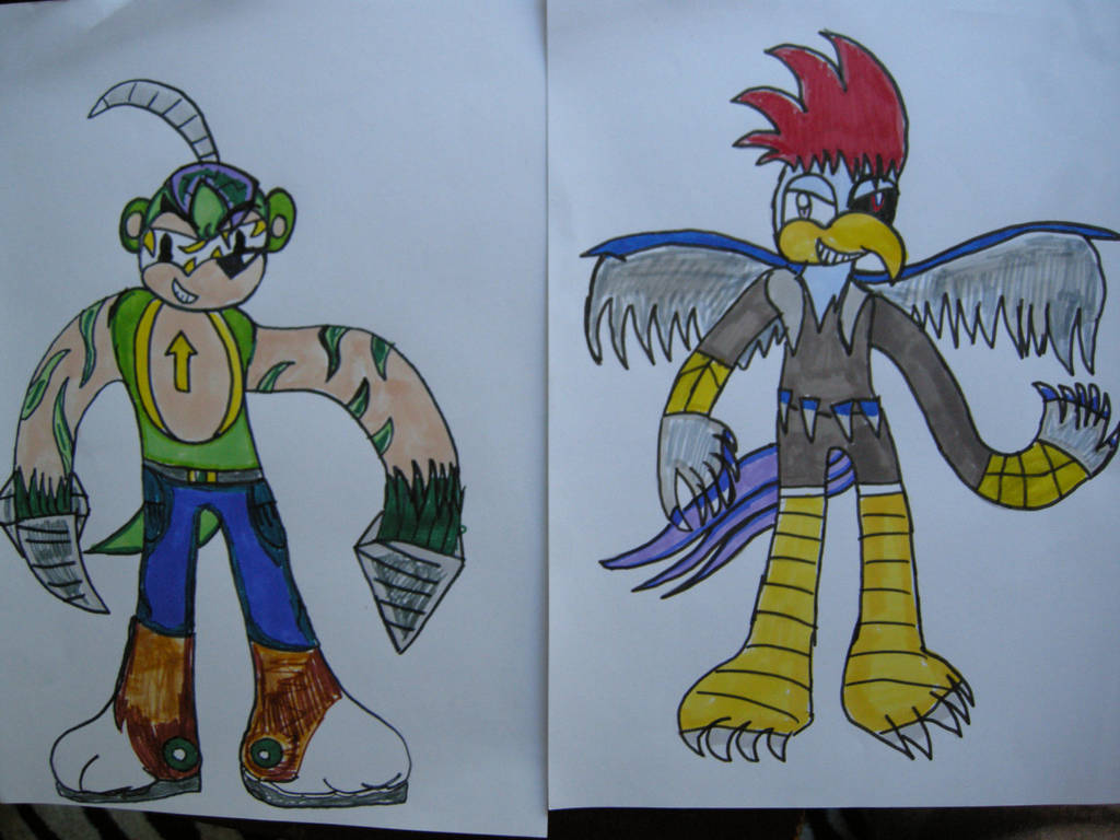 Badniks: Scratch, Grounder and Coconuts on ForgottenMobiansClub ...