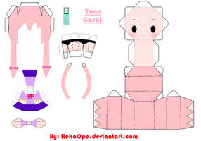 Fennekin Template Papercraft by CharrChan on DeviantArt