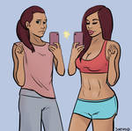 CMSN-Nerd Bimbo Sister Bodyswap - 1 by sortimid on DeviantArt