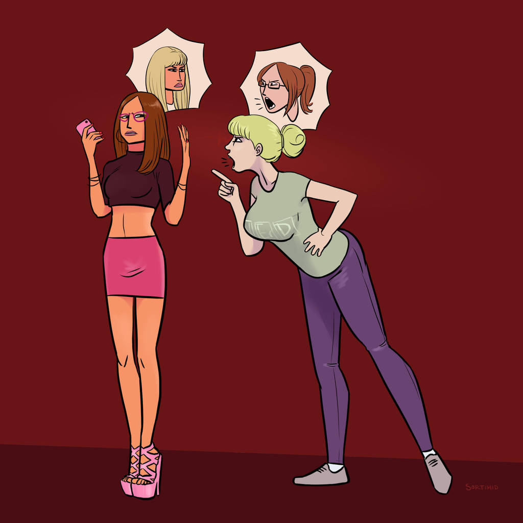 CMSN-Nerd Bimbo Sister Bodyswap - 1 by sortimid on DeviantArt