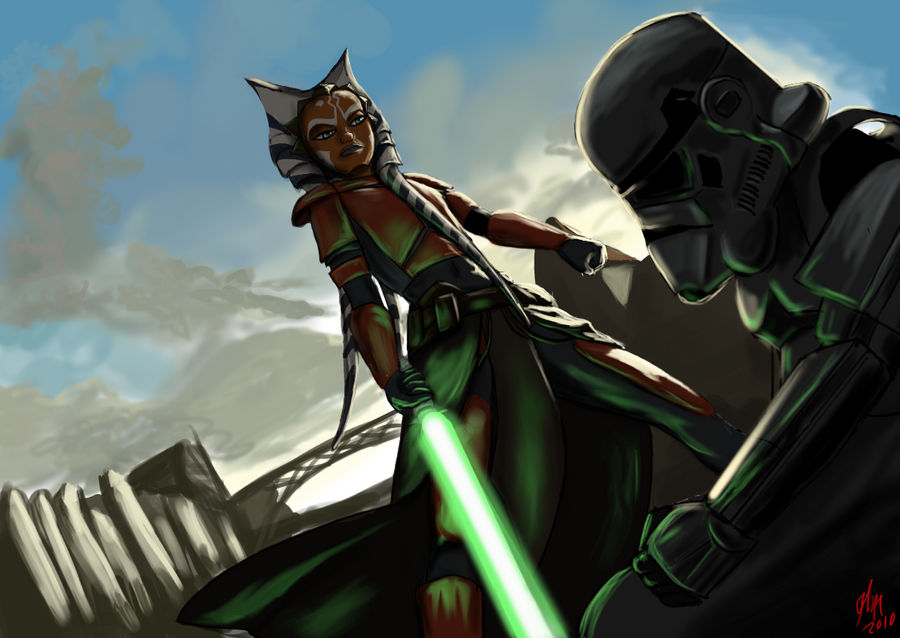 Ahsoka Tano On Cl Cw Deviantart