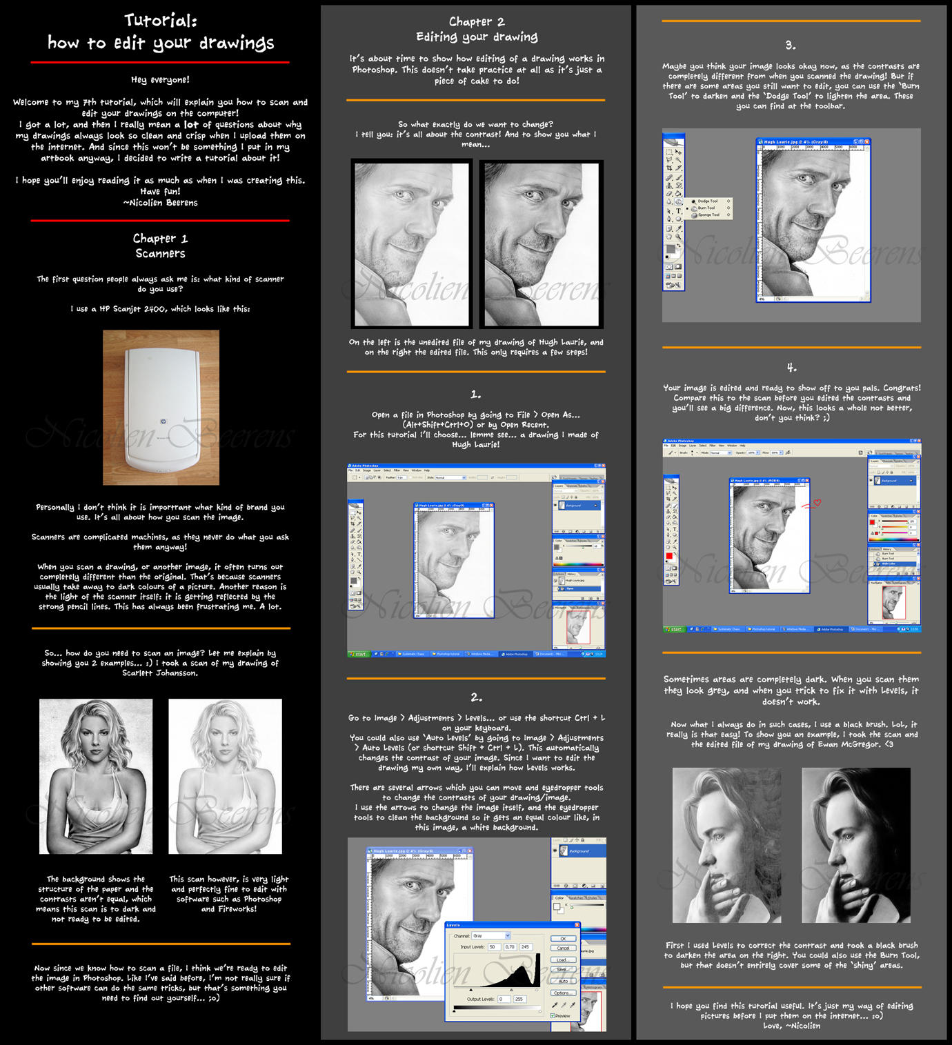 Tutorial Editing Drawings By Cataclysm X On Deviantart 