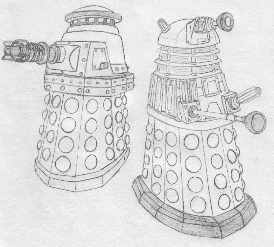 Dalek Fan Art by mpcp13 on DeviantArt